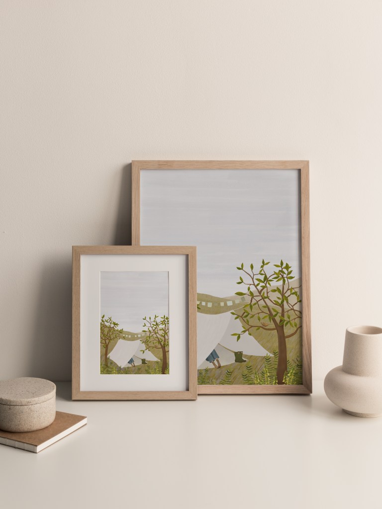 mini poster hut bouwen - Sâlt + Flor